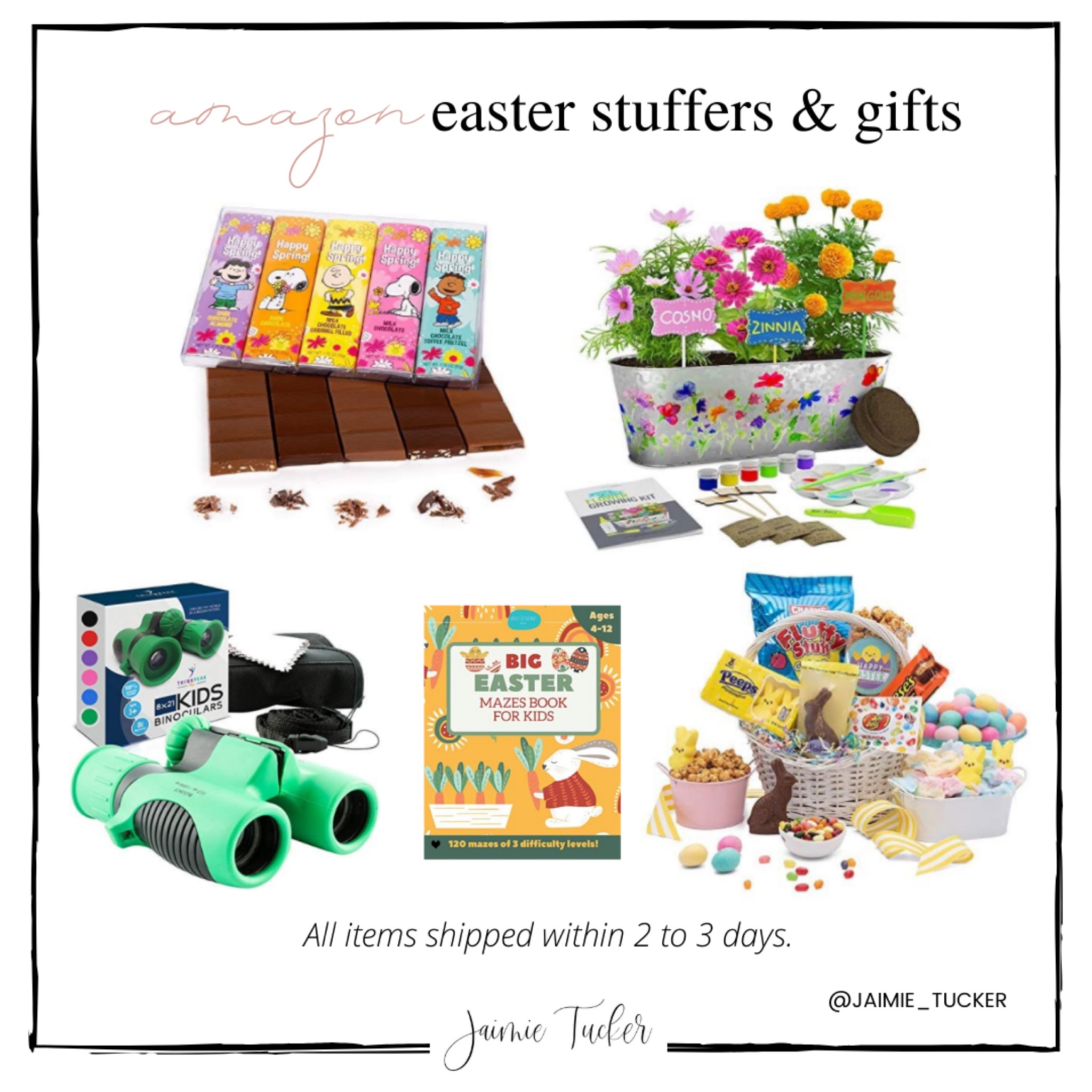 Last Minute Easter Basket Stuffers & Gifts | Amazon | Jaimie Tucker